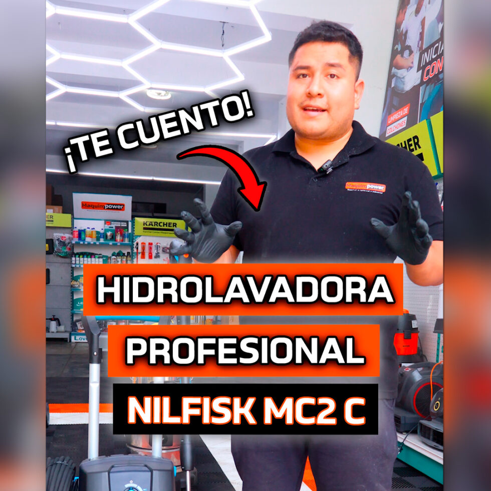 Hidrolavadora Nilfisk MC 2C | Agua fría profesional diaria